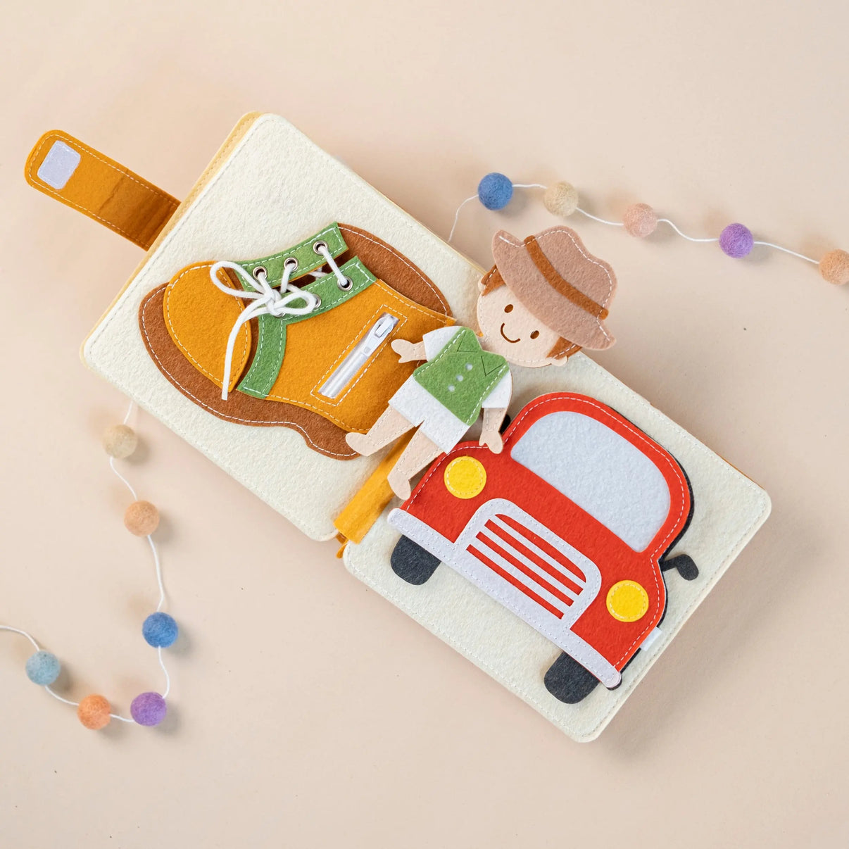 Mini Quiet Book My Home - Personalized Gift – Habi Kids